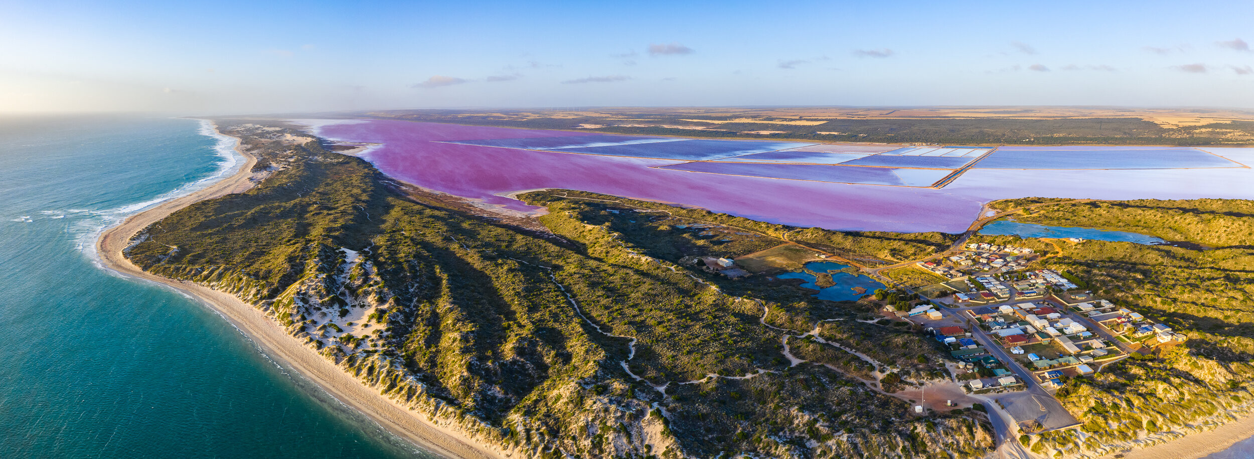 Pink Lake WA - Hutt Lagoon - WOW! | Australia's Coral Coast