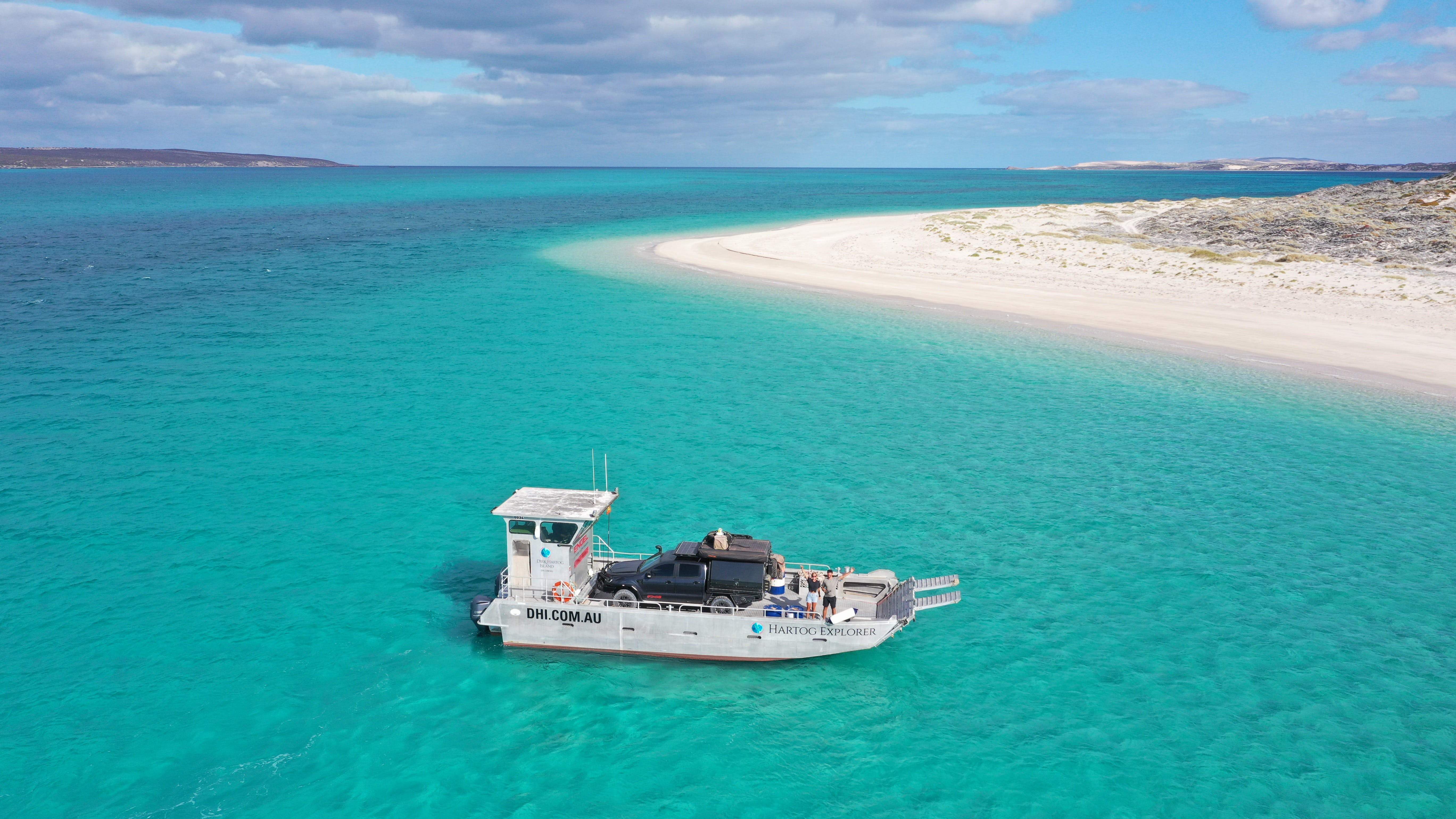 Dirk Hartog Island 4WD Barge | Australia's Coral Coast